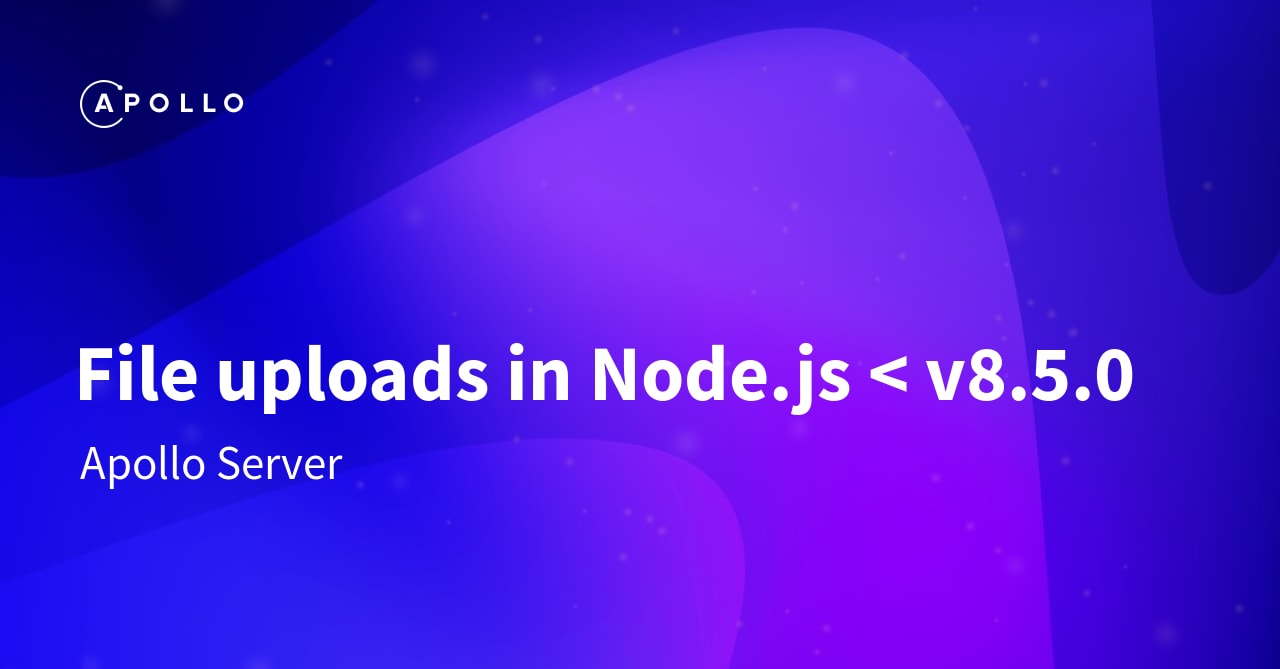 File uploads in Node.js File uploads in Node.js